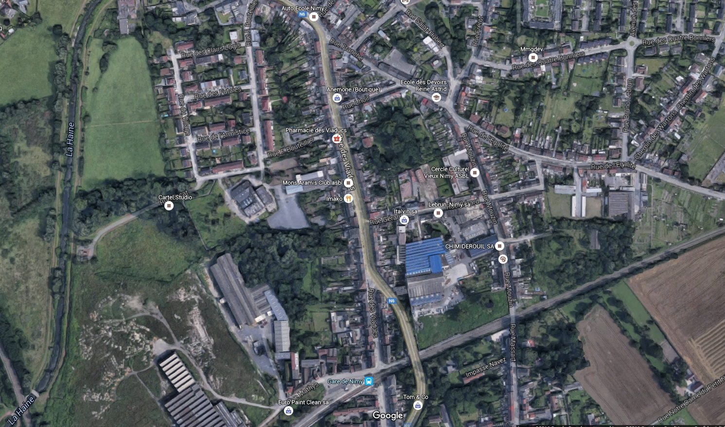 L'aménagement urbanistique des zones d'activités mixtes à Nimy - Ecolo Mons